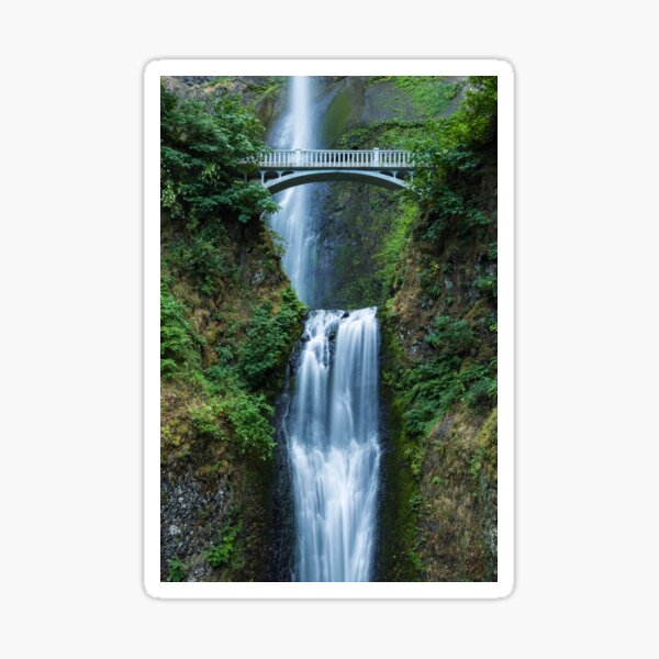 "Multnomah Falls, Columbia River Gorge, Oregon" Sticker for Sale by ...