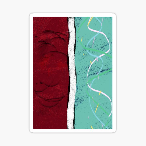 "Hate and Remorse" Sticker for Sale by EightBuffalo | Redbubble