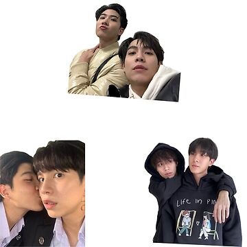 "KhaoFirst BL Thai Actors" Sticker for Sale by astroslook | Redbubble