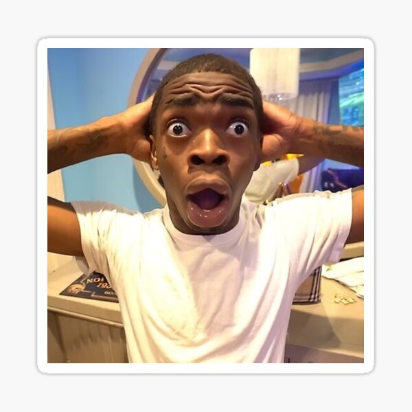 Black Guy Shh Memes Shocked Black Guy Meme Merch & Gifts For Sale