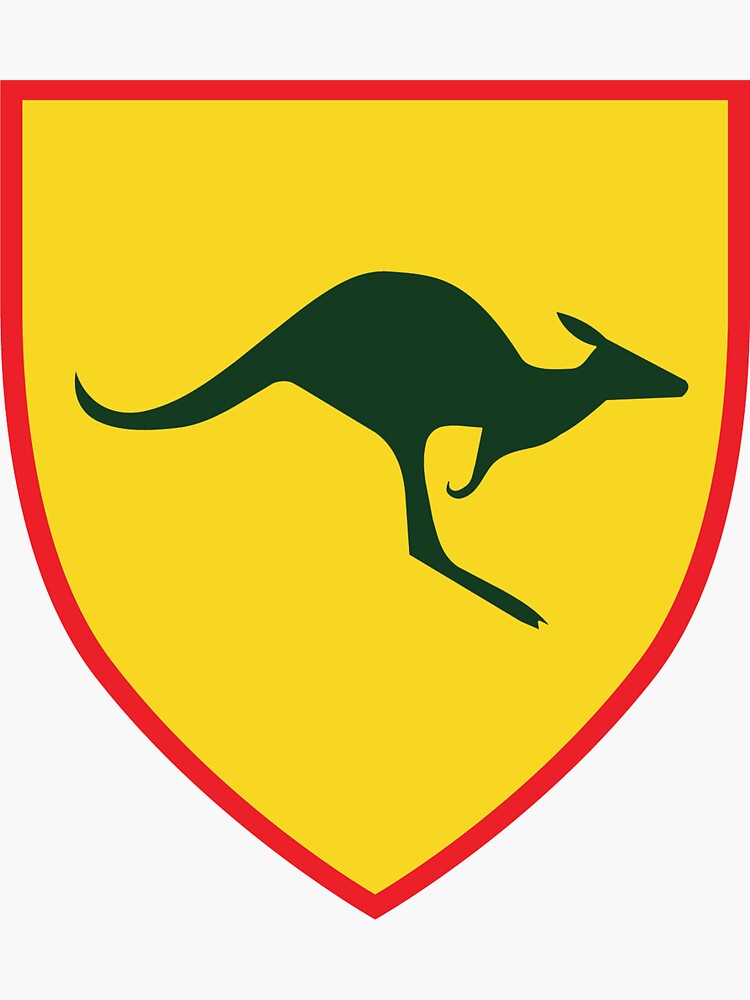 "1st Australian Task Force - HQ Shield" Sticker for Sale by quickmarch ...
