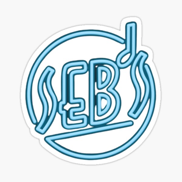 "Sebs from La la land (White)" Sticker for Sale by bluujai21 | Redbubble