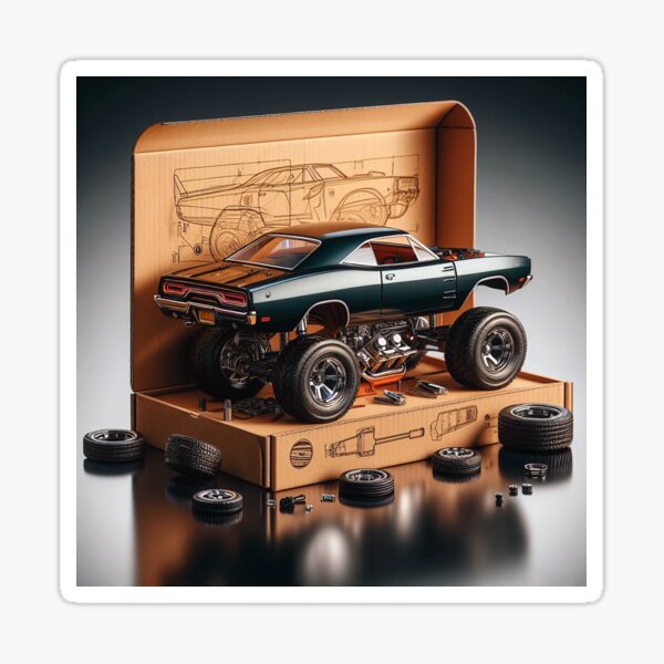 "Digital Diecast Diorama 004" Sticker for Sale by RammerDiecast | Redbubble