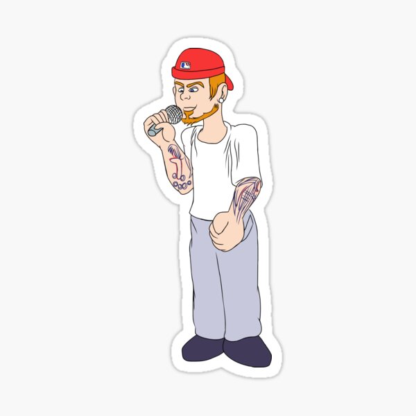 "Fred Durst Limp Bizkit" Sticker for Sale by Quistlor | Redbubble