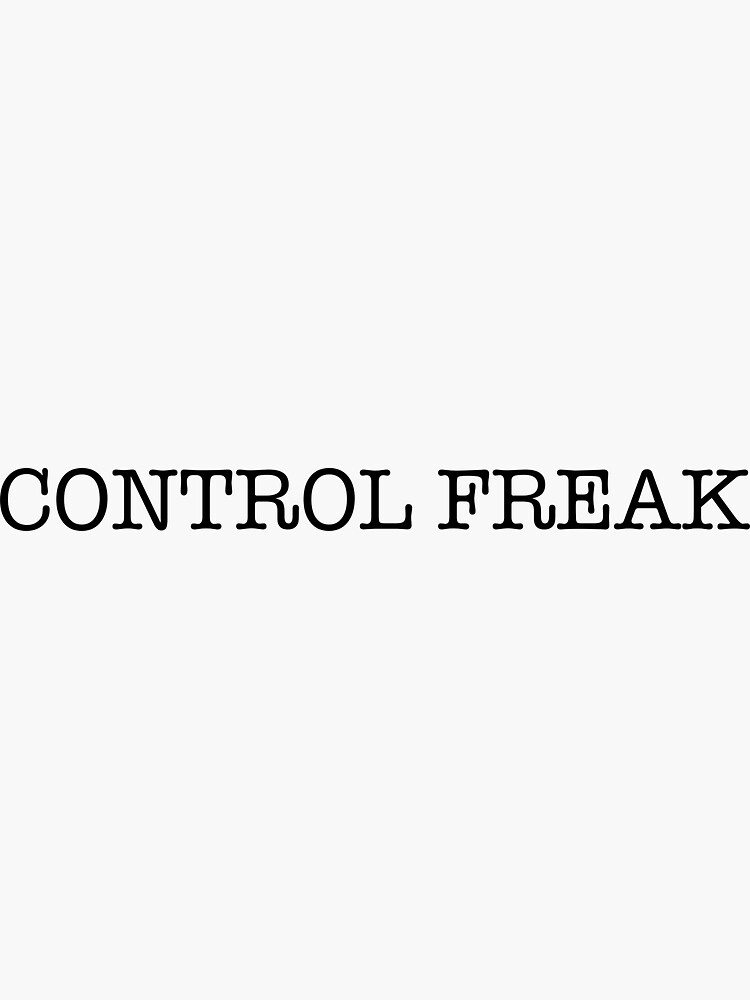 "RENT - Control Freak" Sticker for Sale by broadway-island | Redbubble