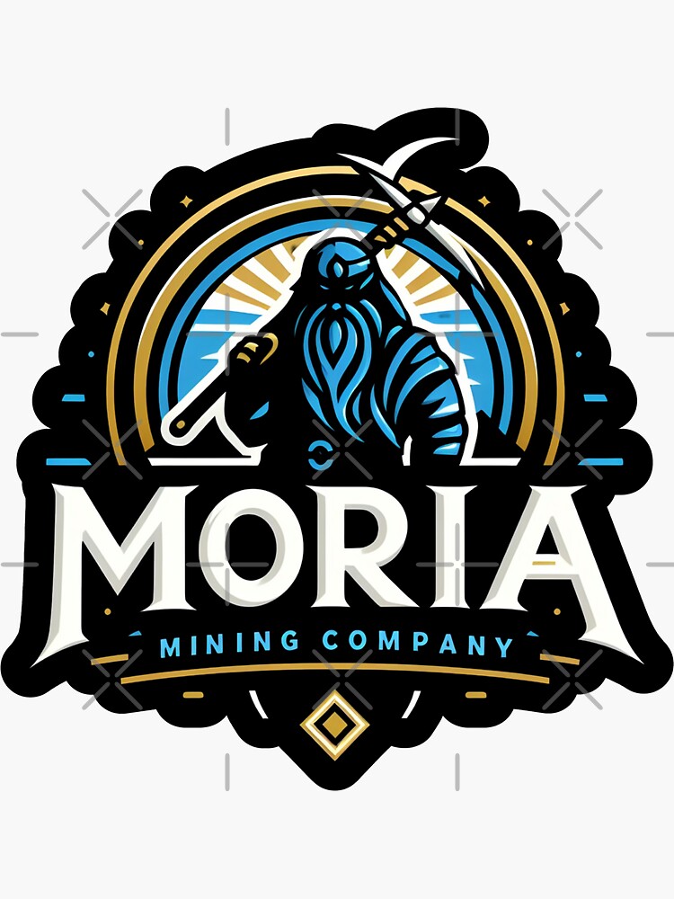 "Moria Mining Company II - Logo - Fantasy" Sticker for Sale by flevin ...