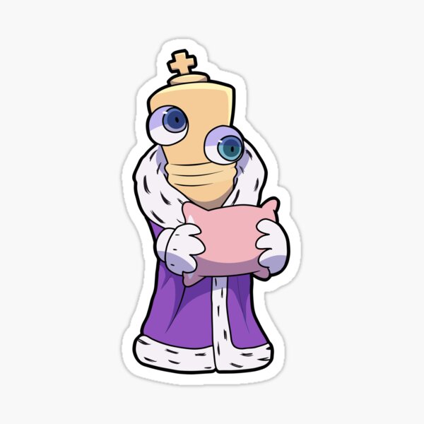 "The Amazing Digital Circus Kinger" Sticker for Sale by rubendenny ...