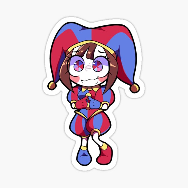 "The Amazing Digital Circus Pomni" Sticker for Sale by rubendenny ...