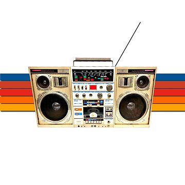 "Jam Box, Ghetto Blaster, Boombox, Vintage Radio, Retro Cassette Player ...