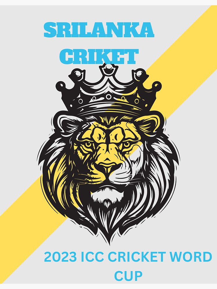 "ICC CRICKET WORLD CUP " Sticker for Sale by setromazz | Redbubble