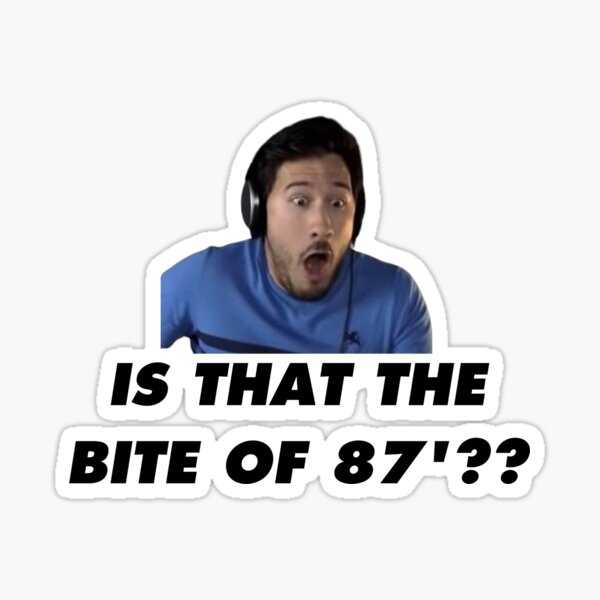 "Five Nights at Freddy's fnaf Bite of 87" Sticker for Sale by ...