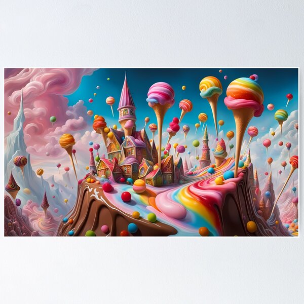 "candy land" Poster by Talpha | Redbubble