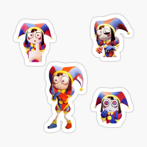"Pomni [ The Amazing Digital Circus ] pack " Sticker for Sale by ...