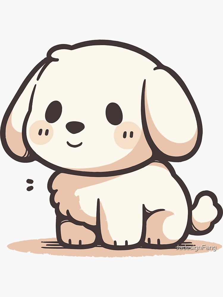 Cute cartoon dog store