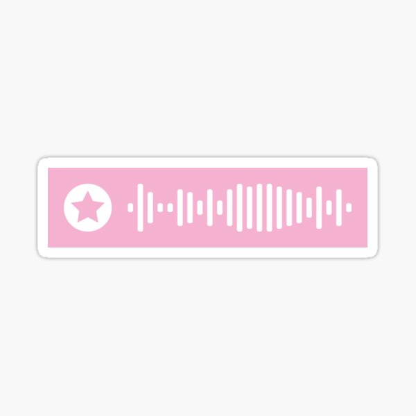 "lover ts spotify codes" Sticker for Sale by DesignByAciam | Redbubble