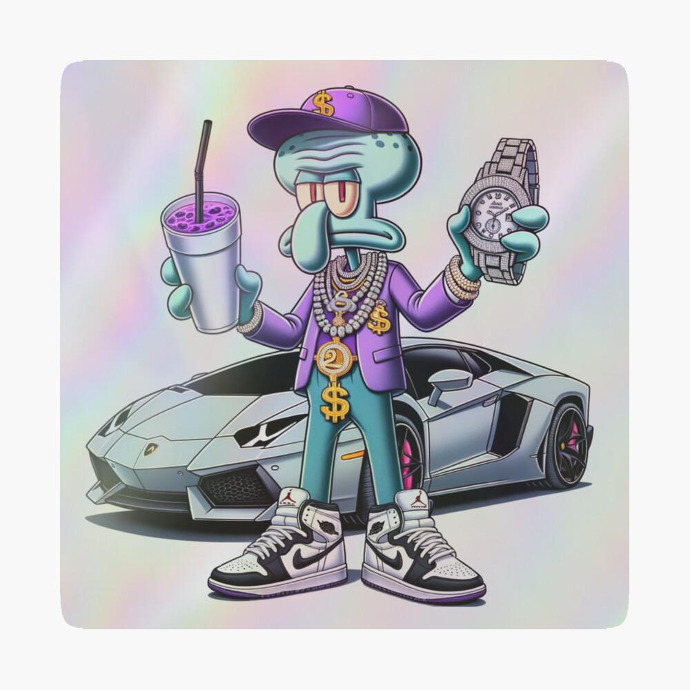 Ghetto Squidward Ghetto Spongebob Outfit | ShopLook