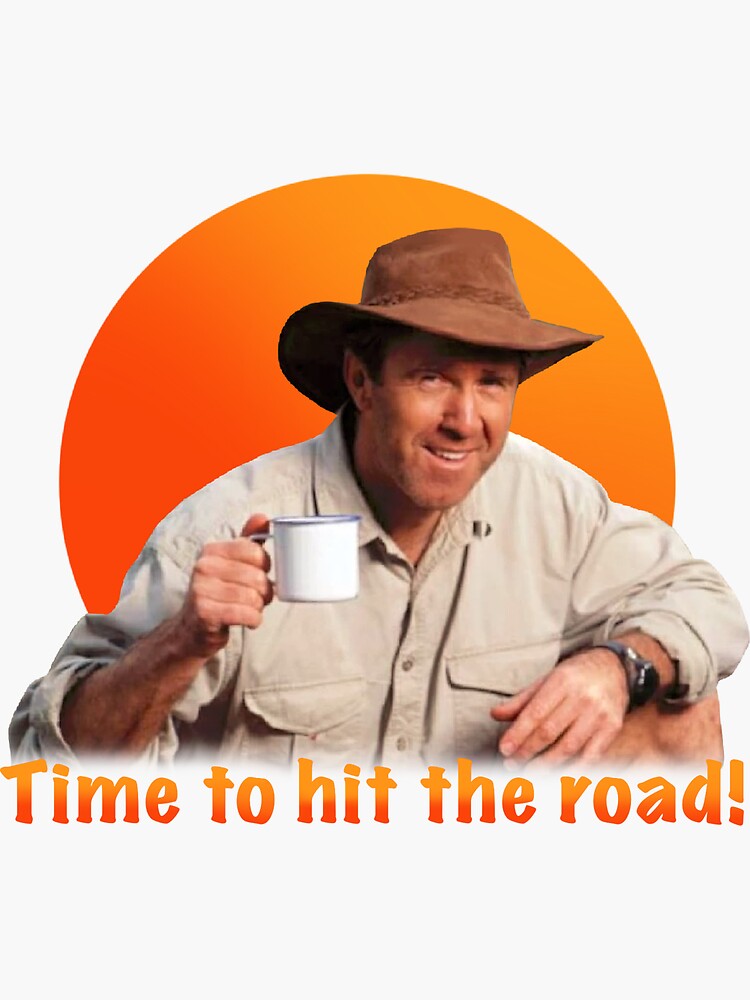 "ALL AUSSIE ADVENTURES RUSSELL COIGHT ROAD" Sticker for Sale by ...