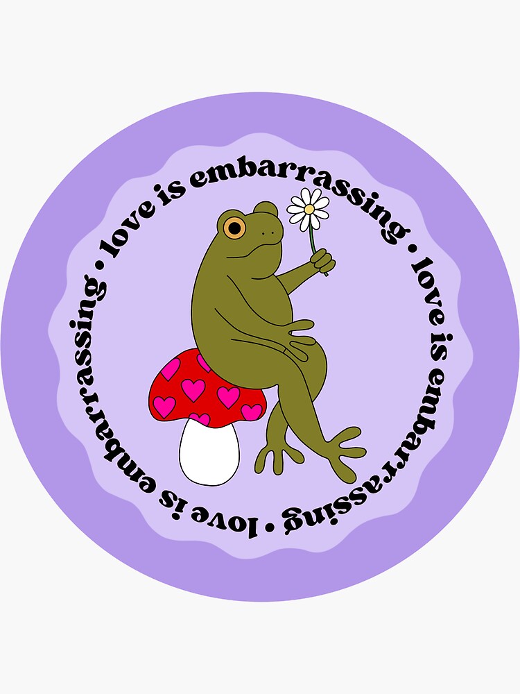 "Olivia Rodrigo GUTS Love is Embarrassing" Sticker for Sale by ...