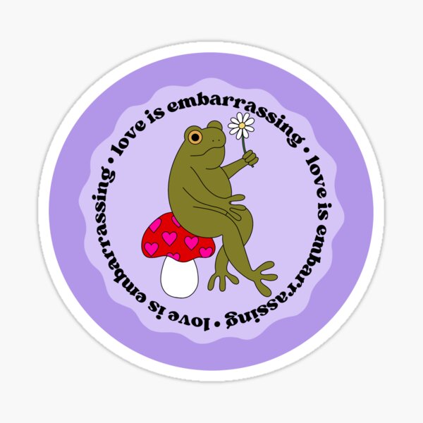 "Olivia Rodrigo GUTS Love is Embarrassing" Sticker for Sale by ...