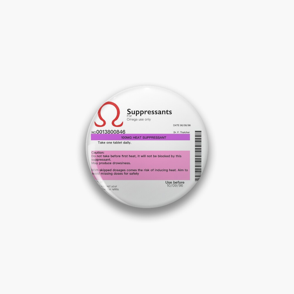 "ABO “heat suppressant” medication sticker" Sticker for Sale by ...