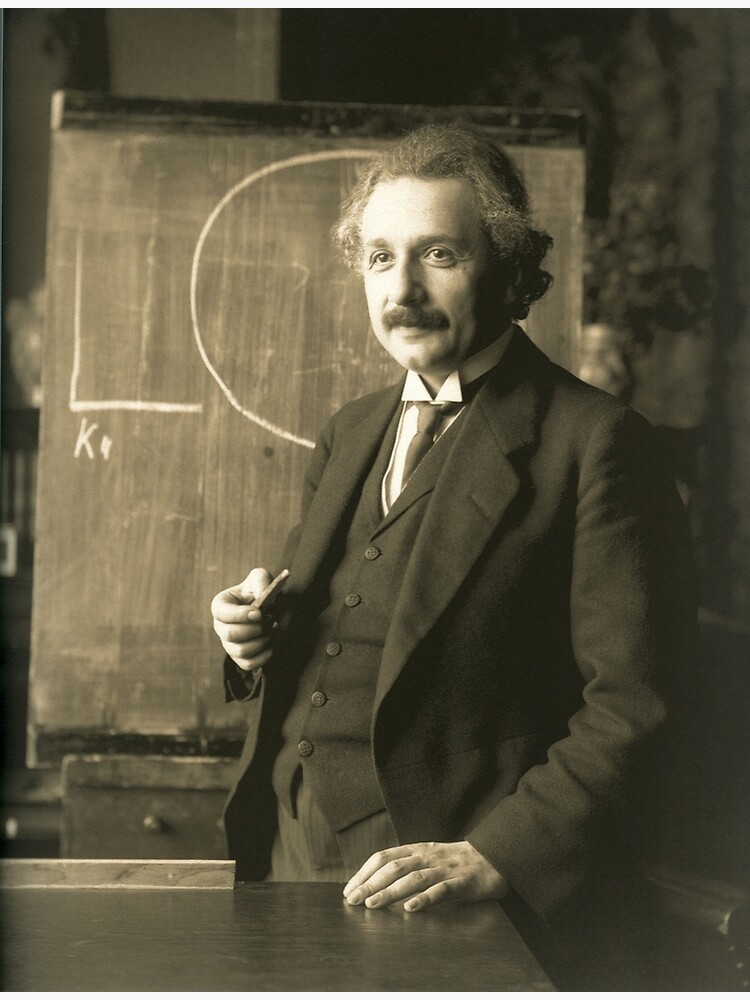 "Young Albert Einstein" Poster for Sale by welovescience | Redbubble