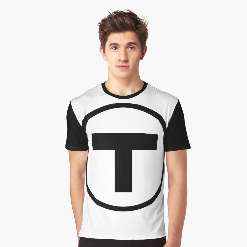 "Boston T MBTA Logo" Sticker for Sale by reallytrent | Redbubble