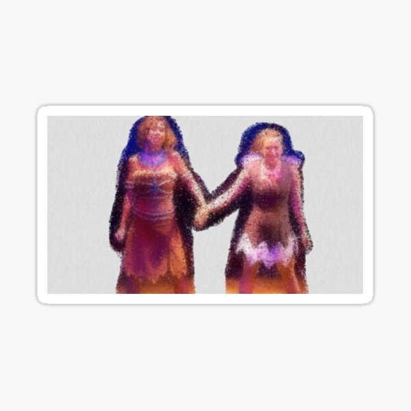 "starkid firebringer - zazzalil and jemilla" Sticker for Sale by ...