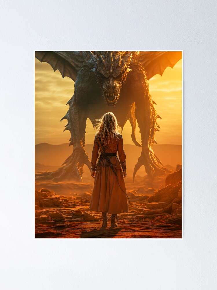 "Daenerys Targaryen II" Poster for Sale by Creacas | Redbubble