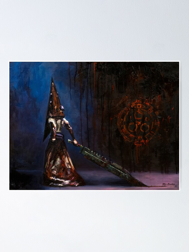 "Pyramid Head" Poster for Sale by MissCoookiez | Redbubble