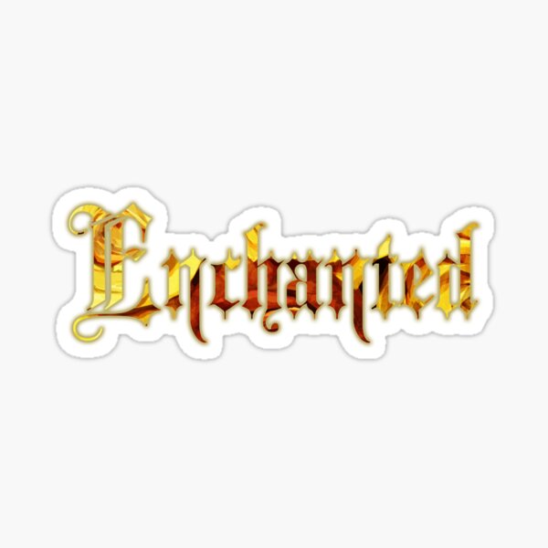 "Enchanted" Sticker by FandomTrading | Redbubble