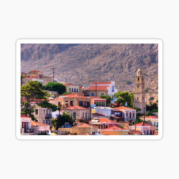 "Roloi and Town Hall" Sticker by tomg | Redbubble