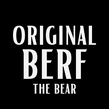 "original berf the bear, Basic white, The Bear Season 2, Trendig Movie ...