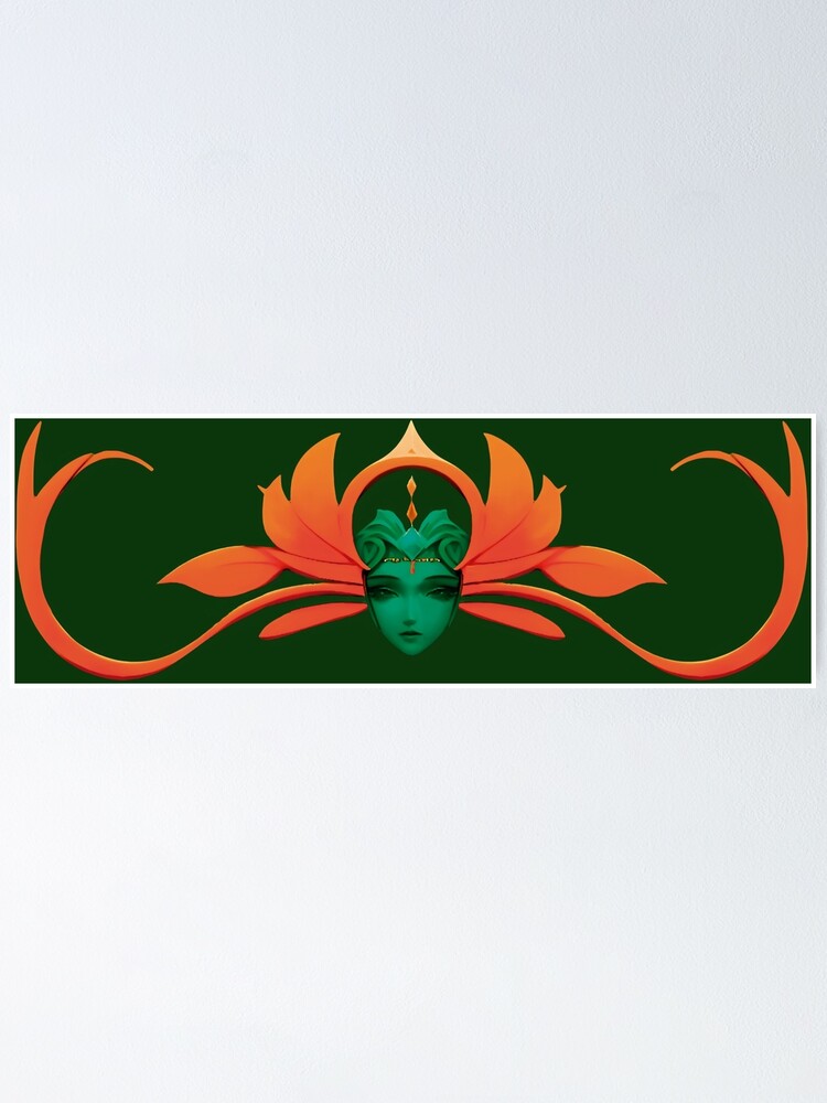 "Princess Mera's Armor" Poster for Sale by Barbarella-lab | Redbubble