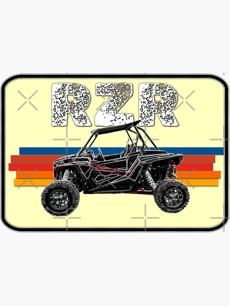 "RZR UTV Side By Side 4x4 Off Road ATC" Sticker for Sale by ...