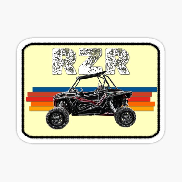 "RZR UTV Side By Side 4x4 Off Road ATC" Sticker for Sale by ...