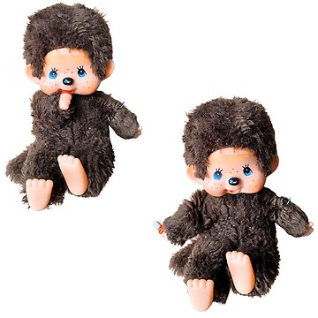 "Two Monchichi Dolls" Sticker for Sale by boltcutters | Redbubble