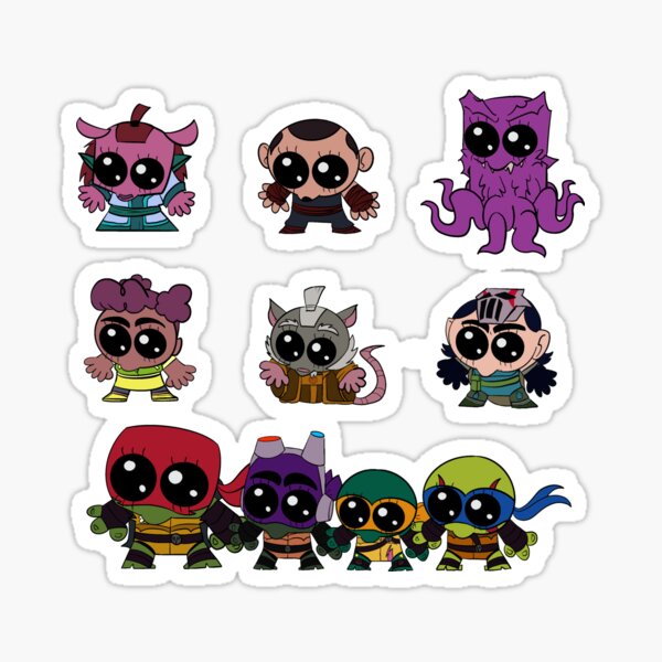 "Big Eyes Rise Movie Pack" Sticker for Sale by Morgan Drea | Redbubble