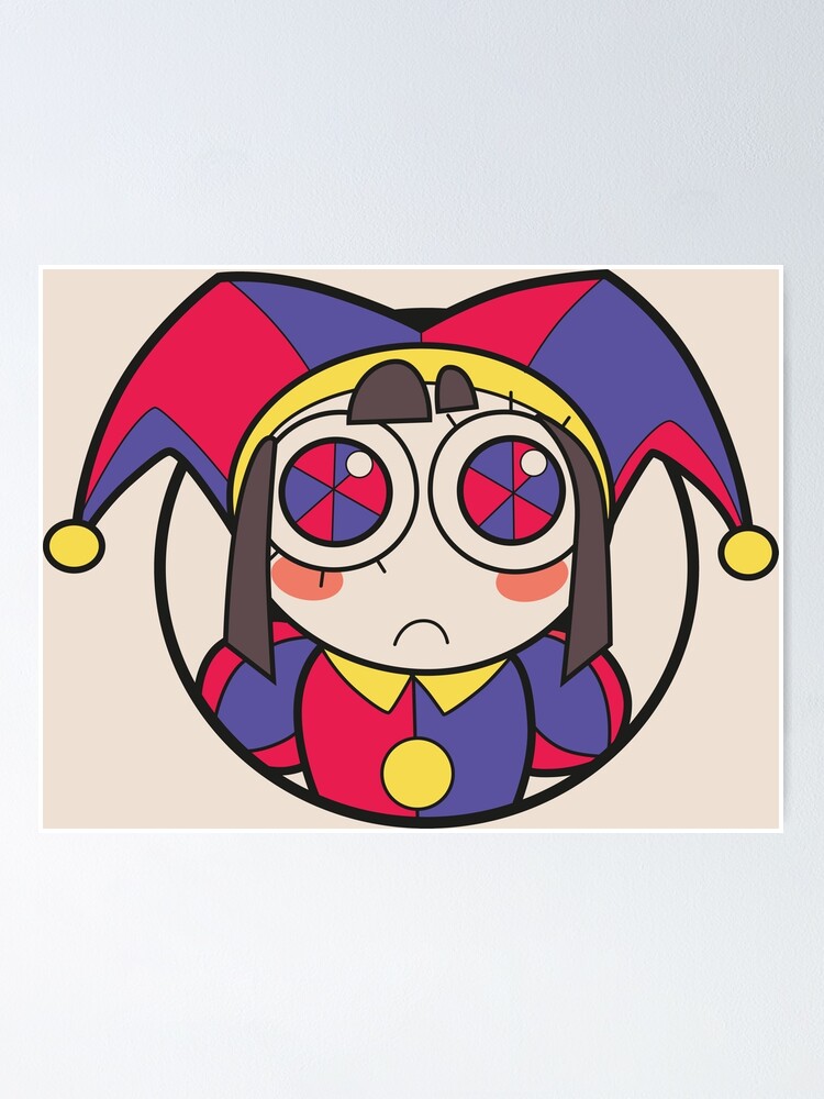 "Pomni door" Poster by OskarOA | Redbubble