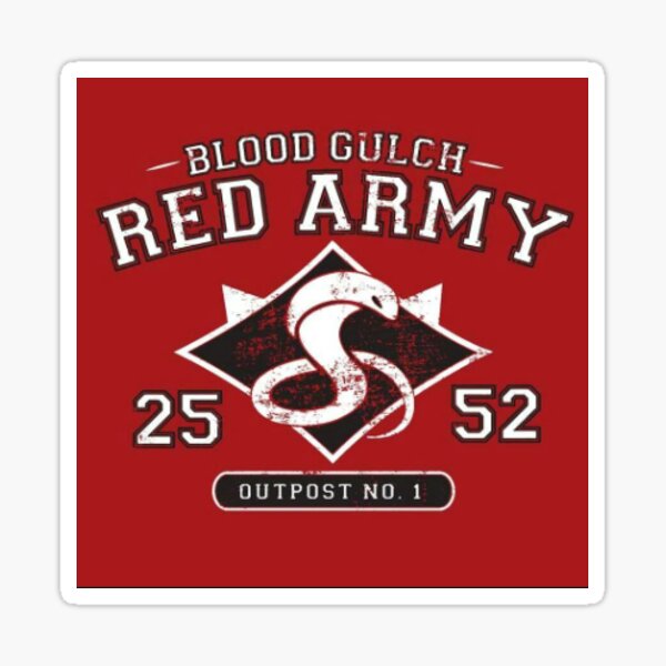 "red vs blue halo" Sticker for Sale by spaventapasseri | Redbubble