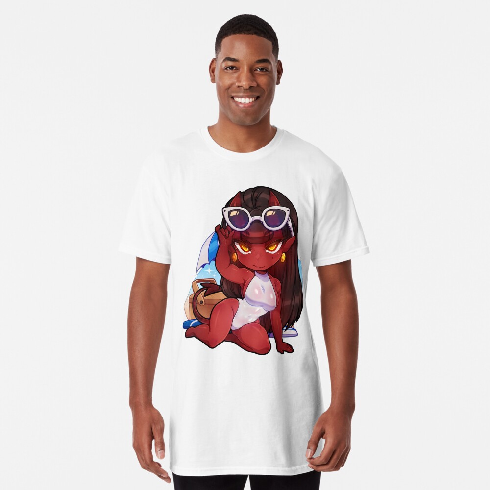 "Meru The Succubus Chibi Sexy Swimsuit" Sticker for Sale by BuuBunny ...