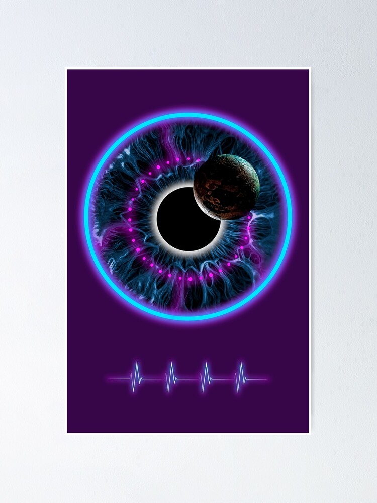 "PULSE" Poster for Sale by geodendesign | Redbubble