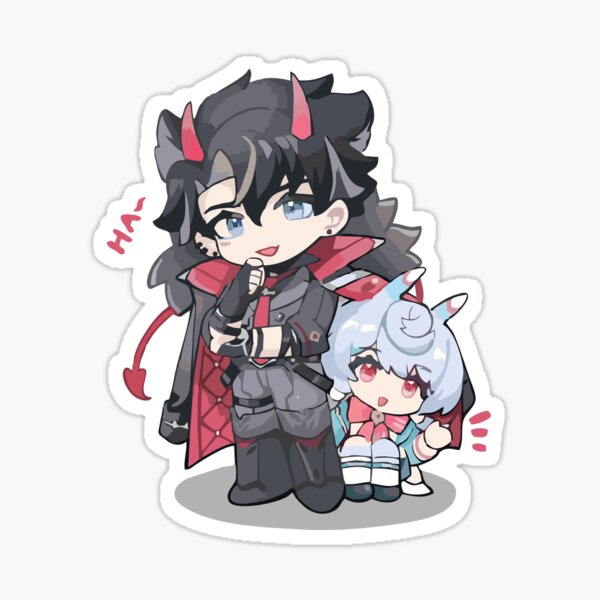 "Wriothesley Genshin Impact" Sticker for Sale by Isilver-me | Redbubble