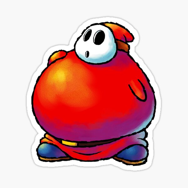 Shy Guy Stickers | Redbubble
