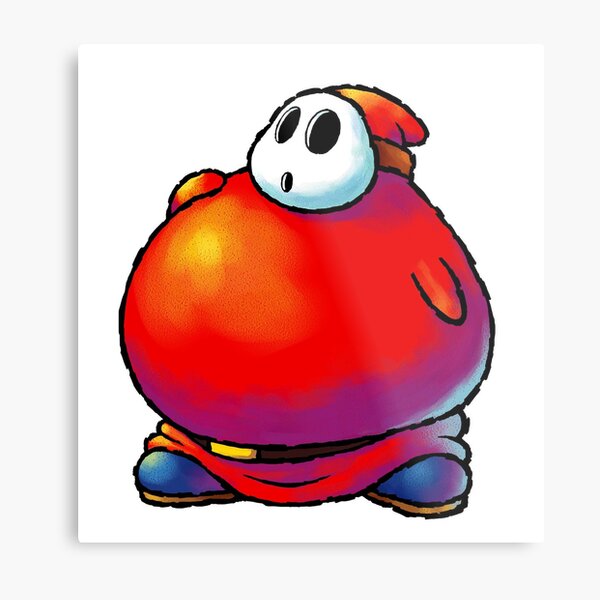 Shy Guy Metal Prints | Redbubble