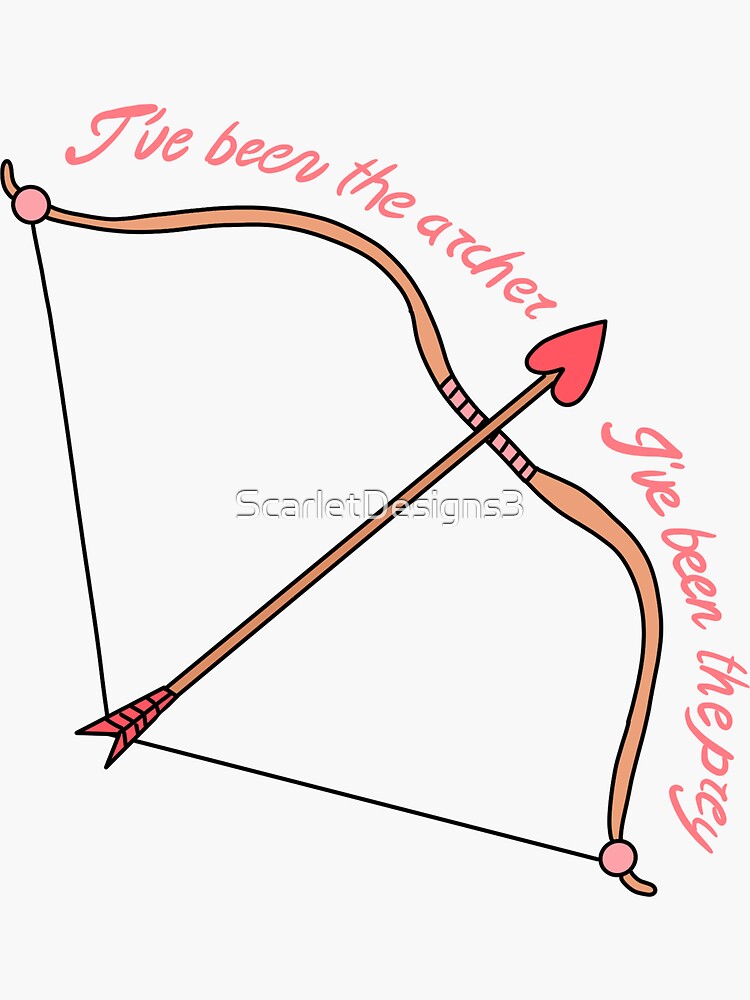 "The archer Taylor swift " Sticker for Sale by ScarletDesigns3 | Redbubble