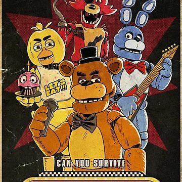 "Five Nights at Freddy's fnaf" Poster for Sale by Ril-X | Redbubble