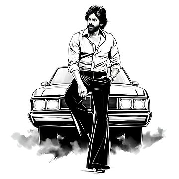 "Pawan Kalyan OG AI" Sticker for Sale by PDPComics | Redbubble