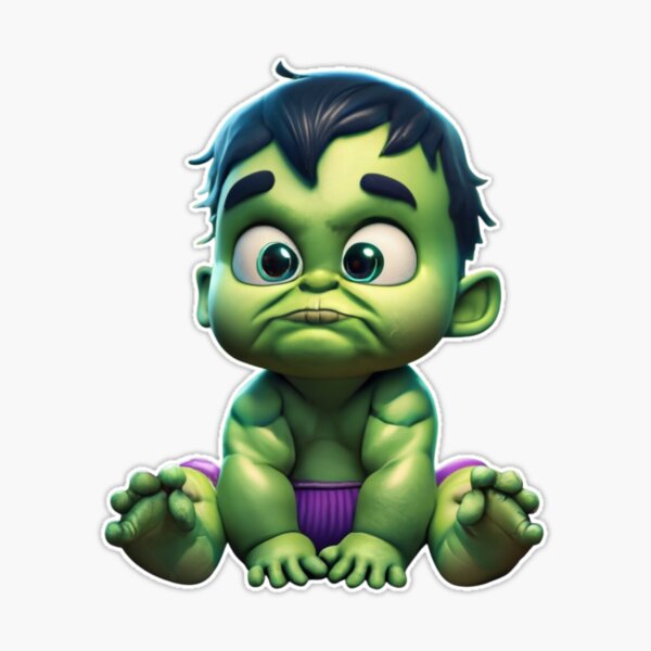 Hulk Bebé Chibi