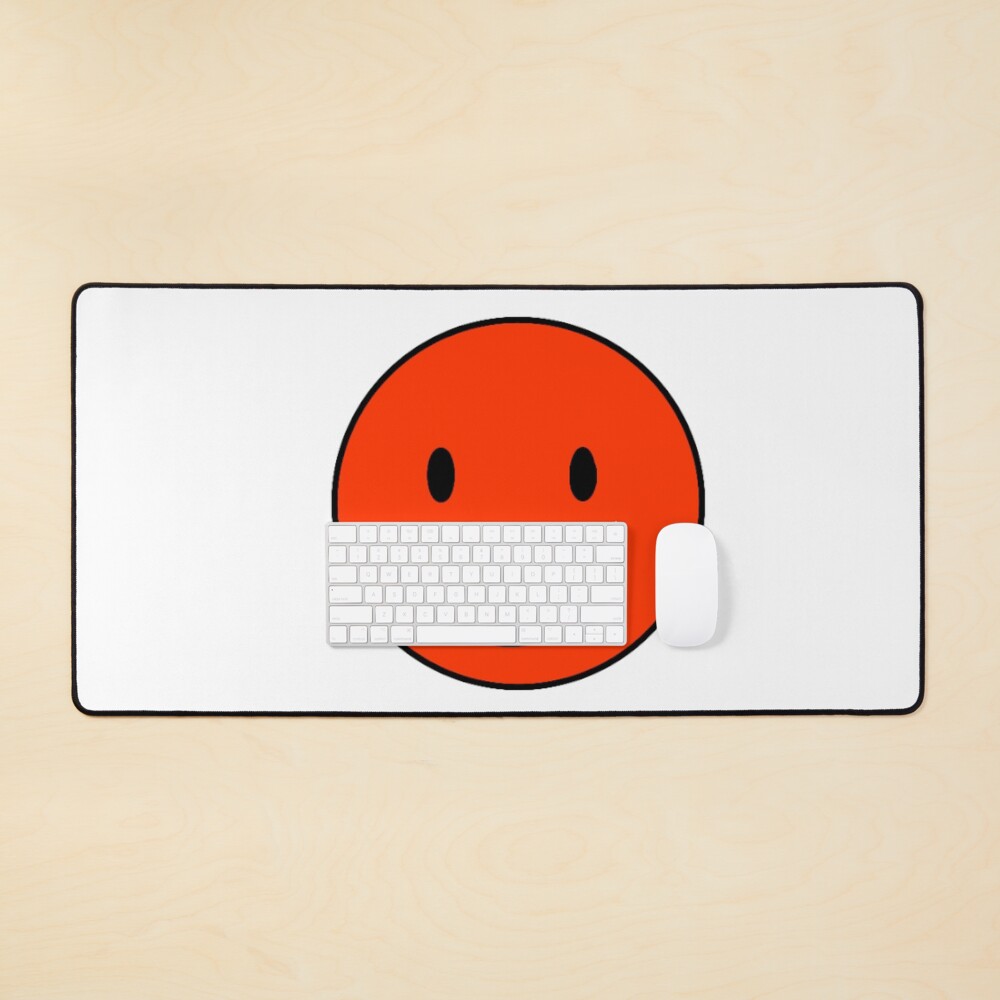 "red smiley face emoji aesthetic preppy vsco" Sticker for Sale by Ashs ...