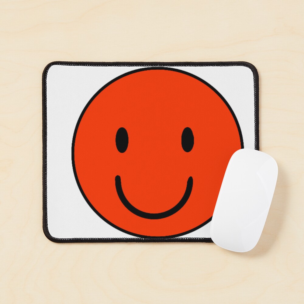 "red smiley face emoji aesthetic preppy vsco" Sticker for Sale by Ashs ...